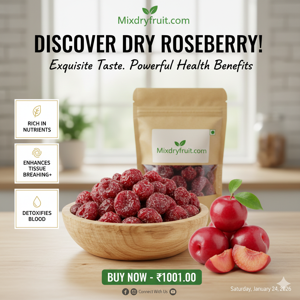 7 Proven Benefits of Dry Roseberry 750gm – Mixdryfruit.com