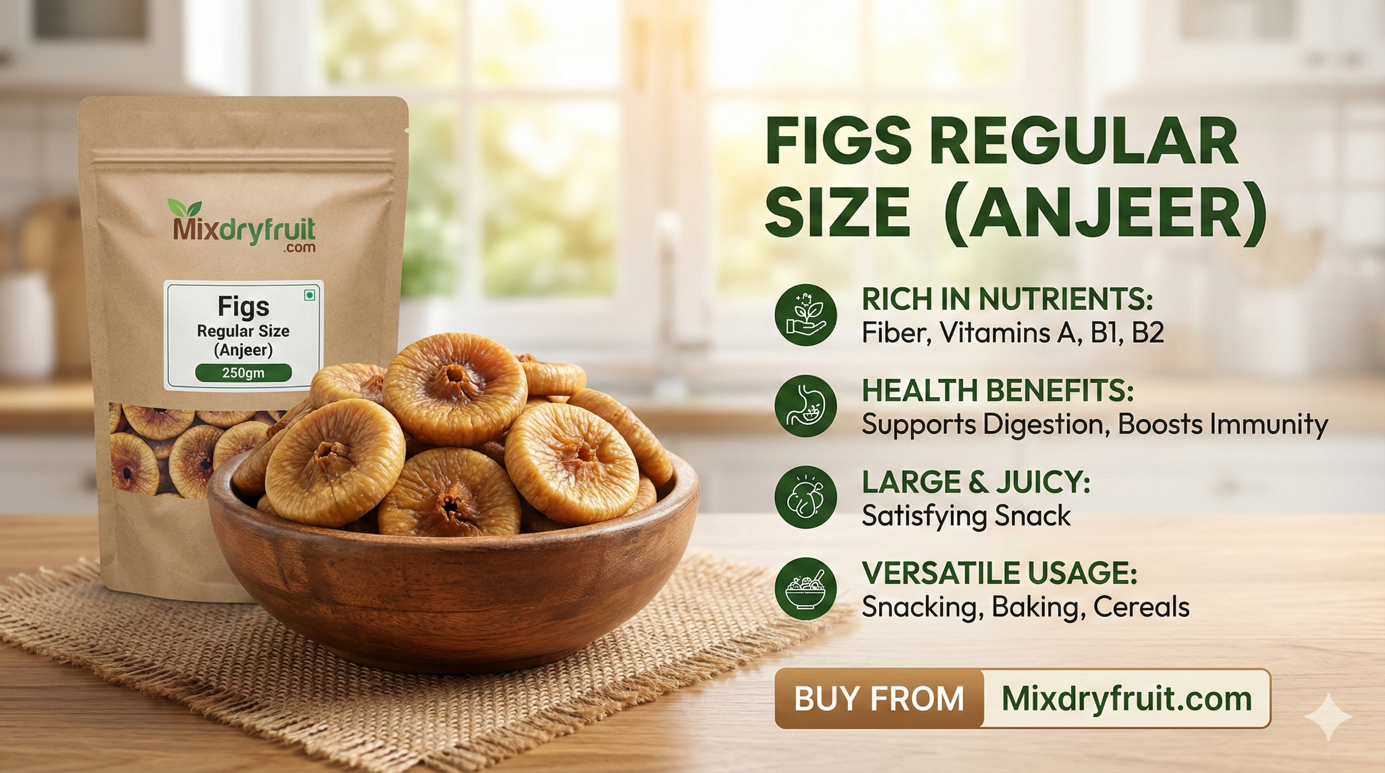 Health Benefits of Figs (Anjeer) | Mix Dryfruit – Mixdryfruit.com